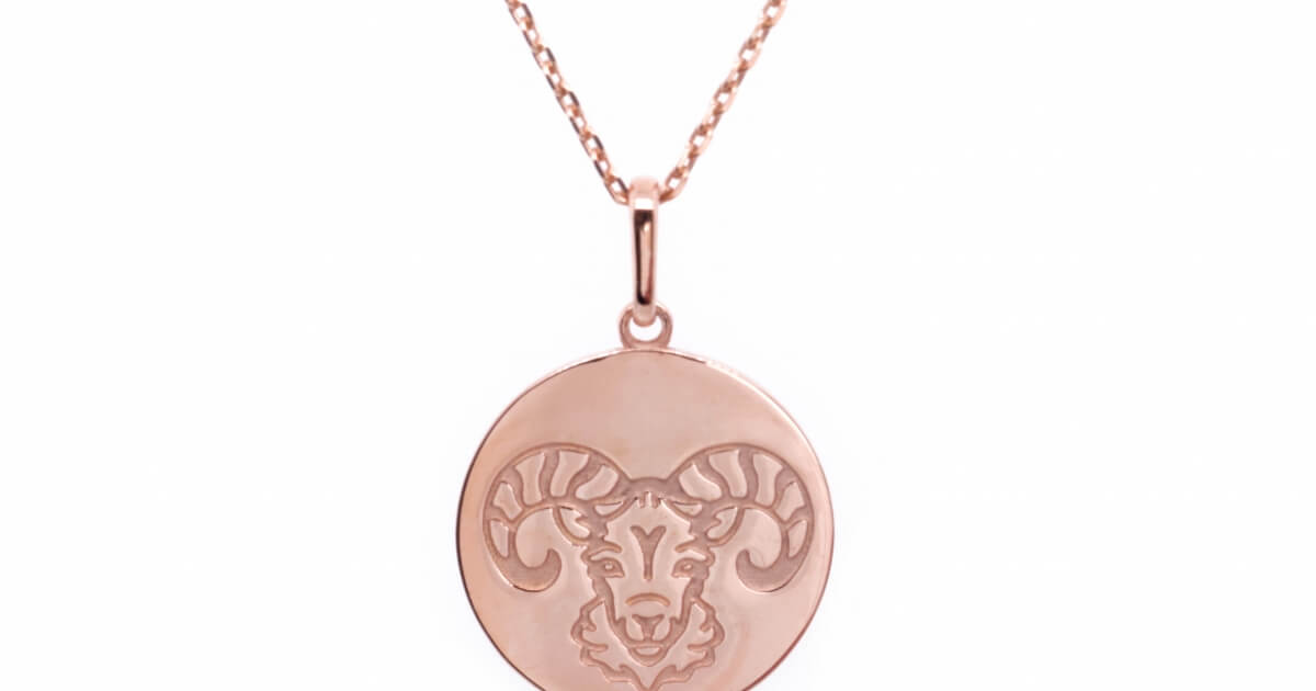 Zlatý náhrdelník ARIES | GOLD atelier